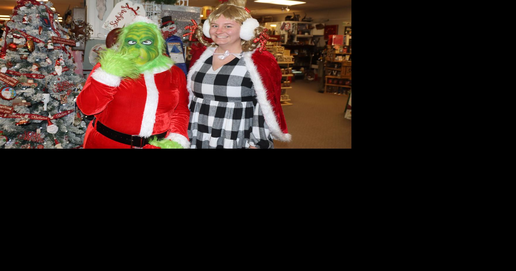 Locals Shop with the Grinch and Cindy Lou Who