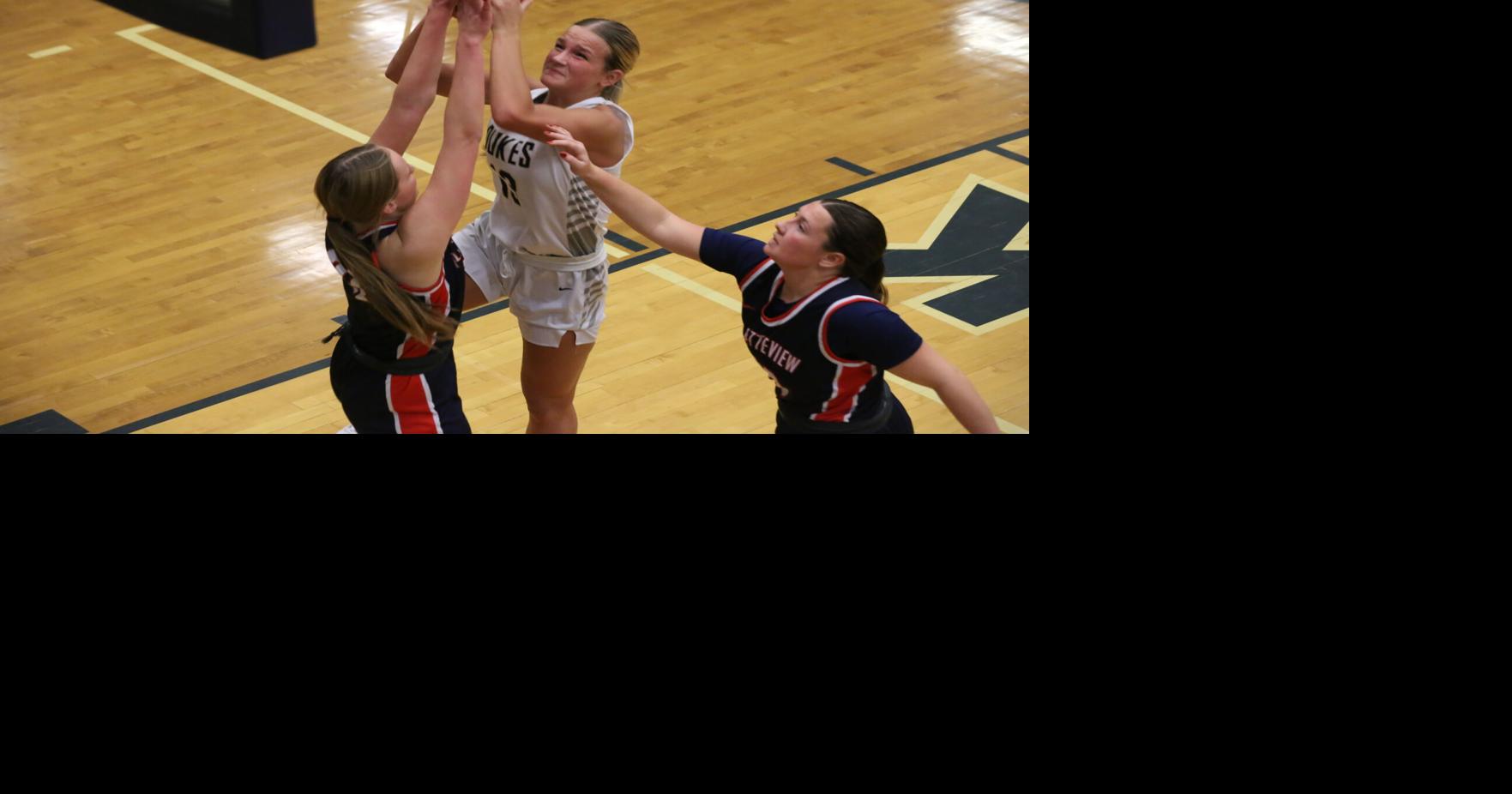 Duke girls defeat Platteview in girls basketball