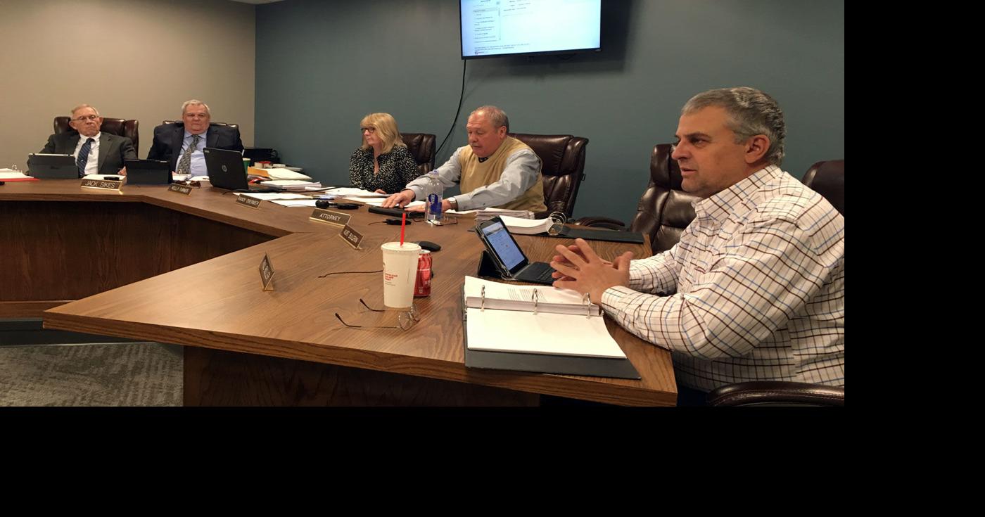 Commissioners pare back agenda, plan disaster declaration