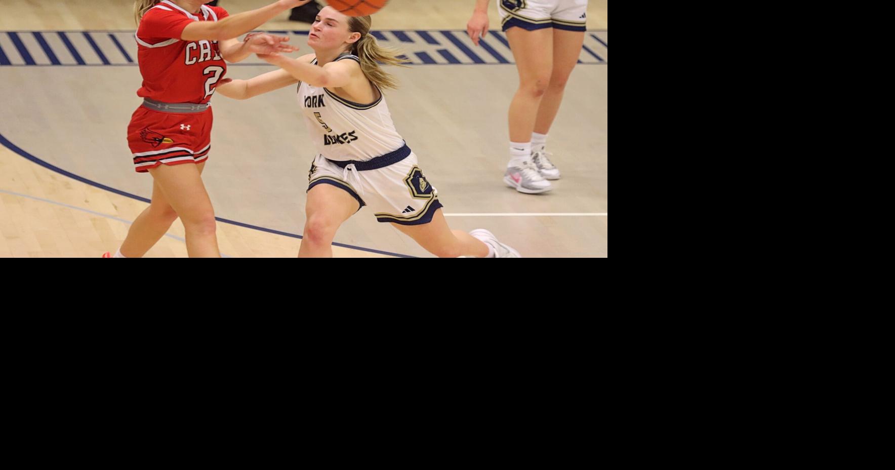York girls drop defensive battle against Crete