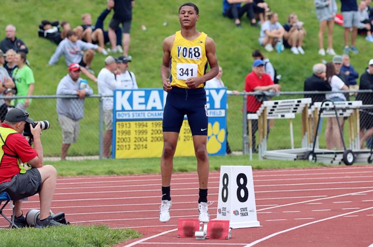 Dukes battle the elements at state track