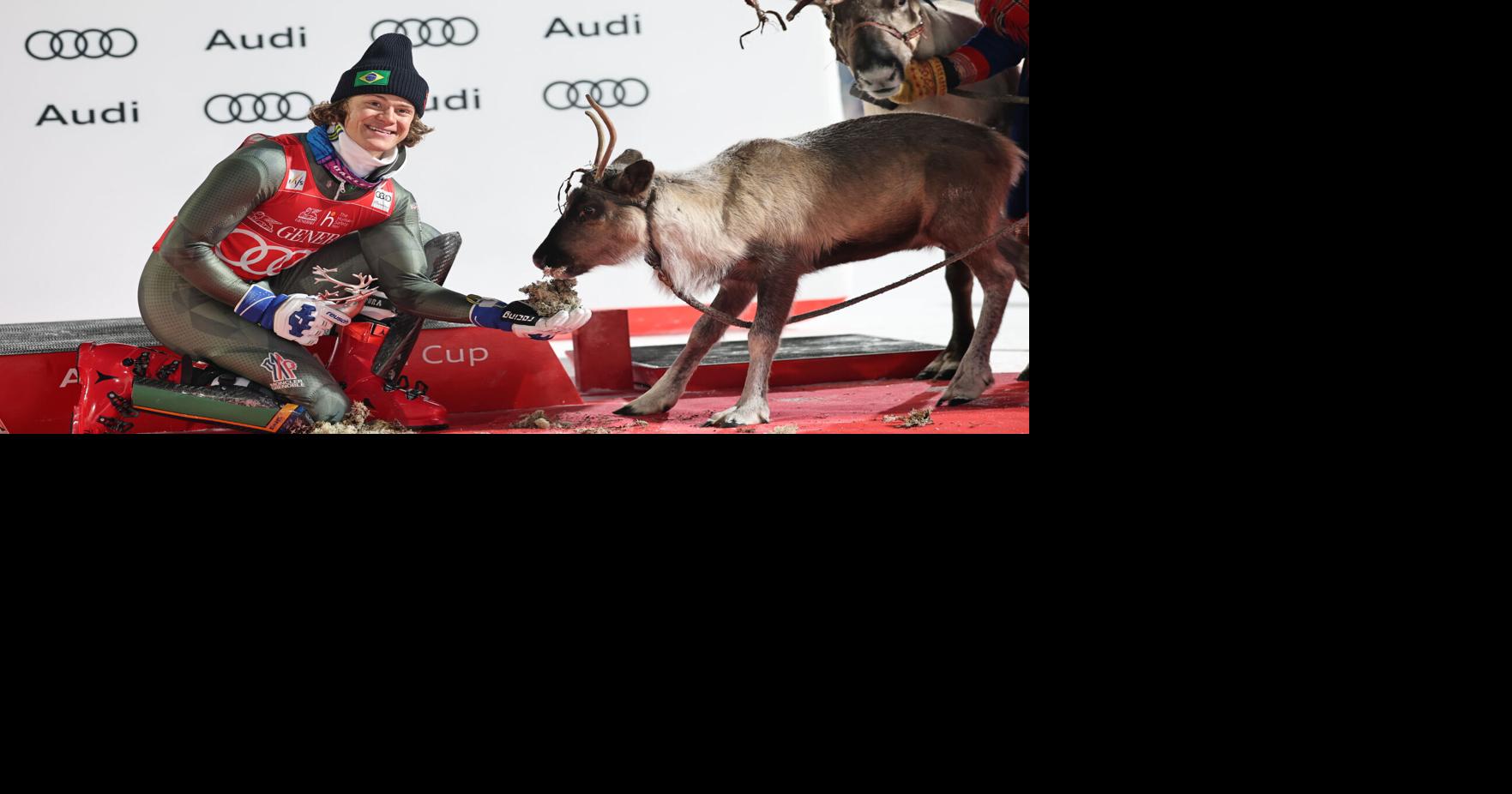 Brazilian skier could make history at the Winter Olympics