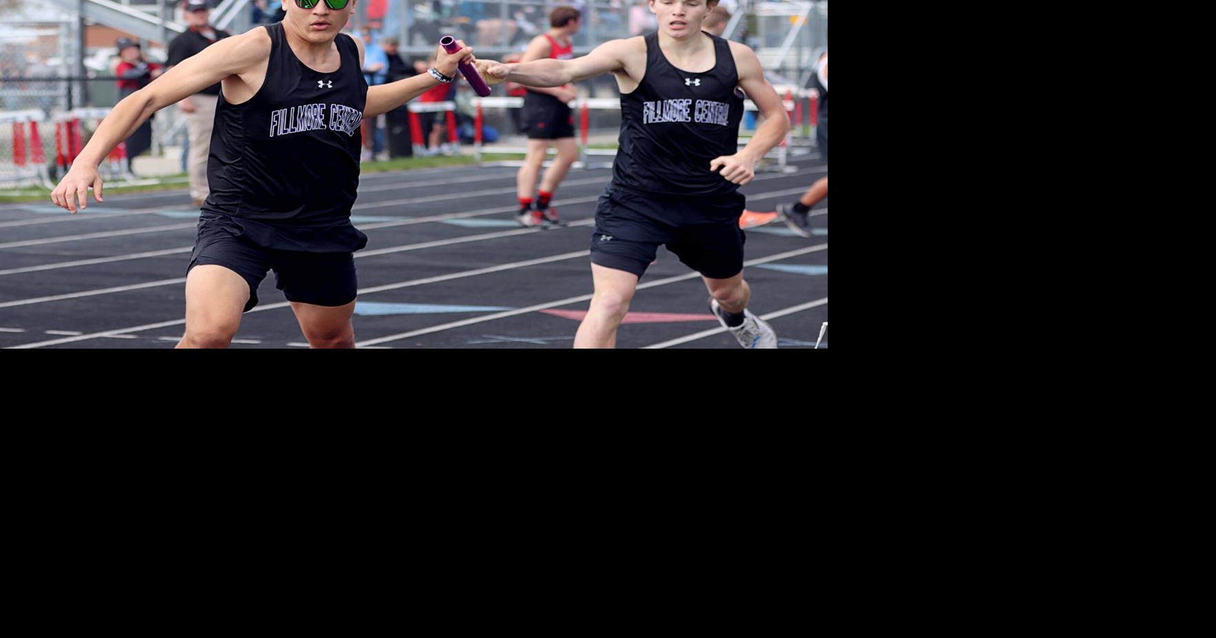 Bronco, Panther, Huskie boys in action at SNC meet