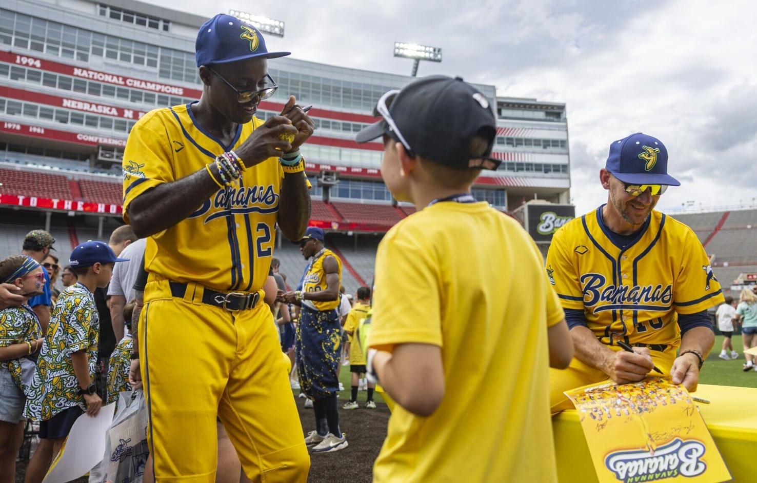 Photos: Banana Ball comes to Nebraska's Memorial Stadium
