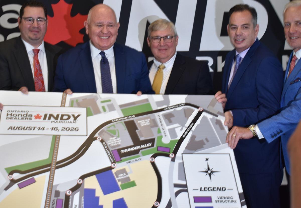 Honda dealers declare Markham home to Canada’s Indycar race