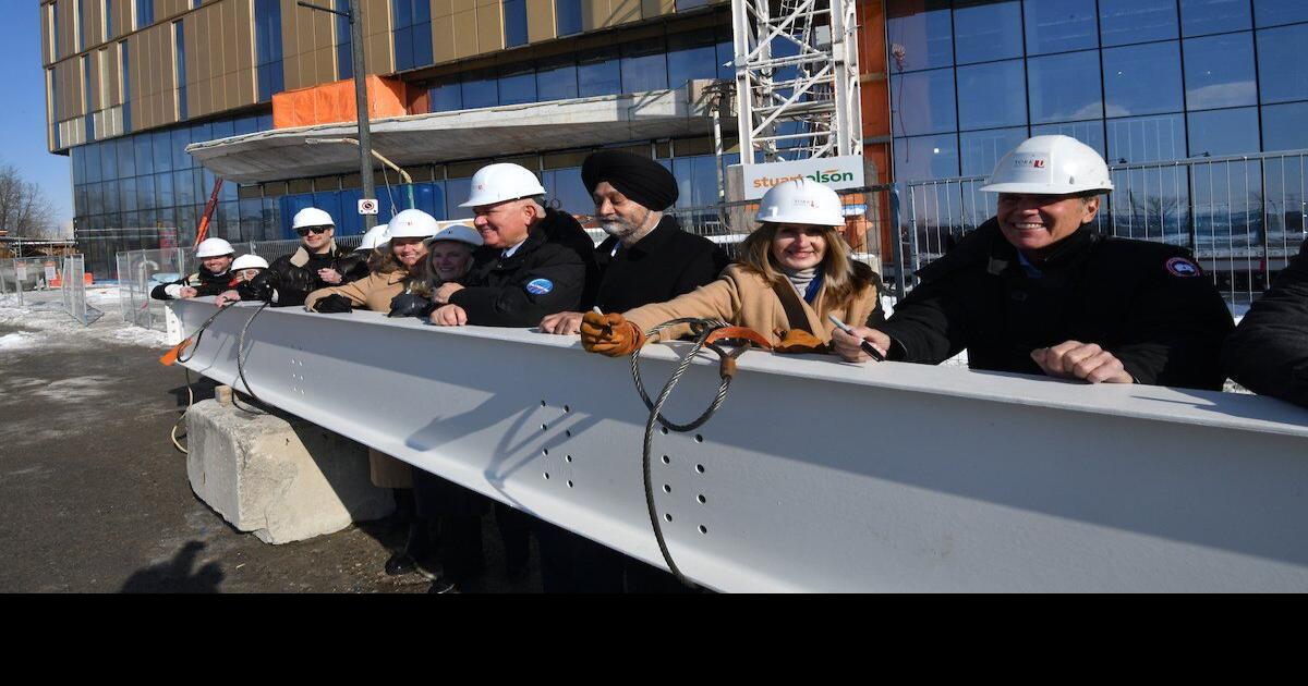 York University’s new Markham campus marks 'topping out' milestone with ...