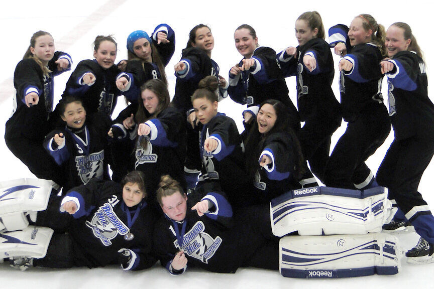 U14AA Lightning make Richmond Hill ringette history