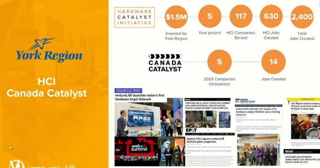 York Region invests $1M in Markham’s ventureLAB