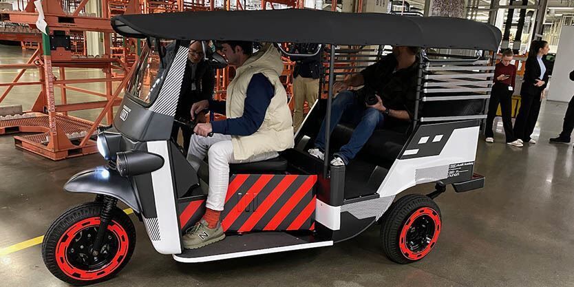 First Look - Audi Brussels e-Tron EV plant and e-rickshaws