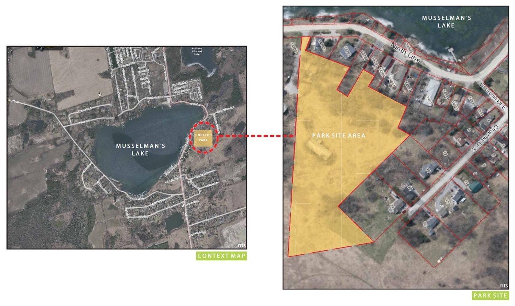 Coultice Park to open to public as Musselman's Lake's first park