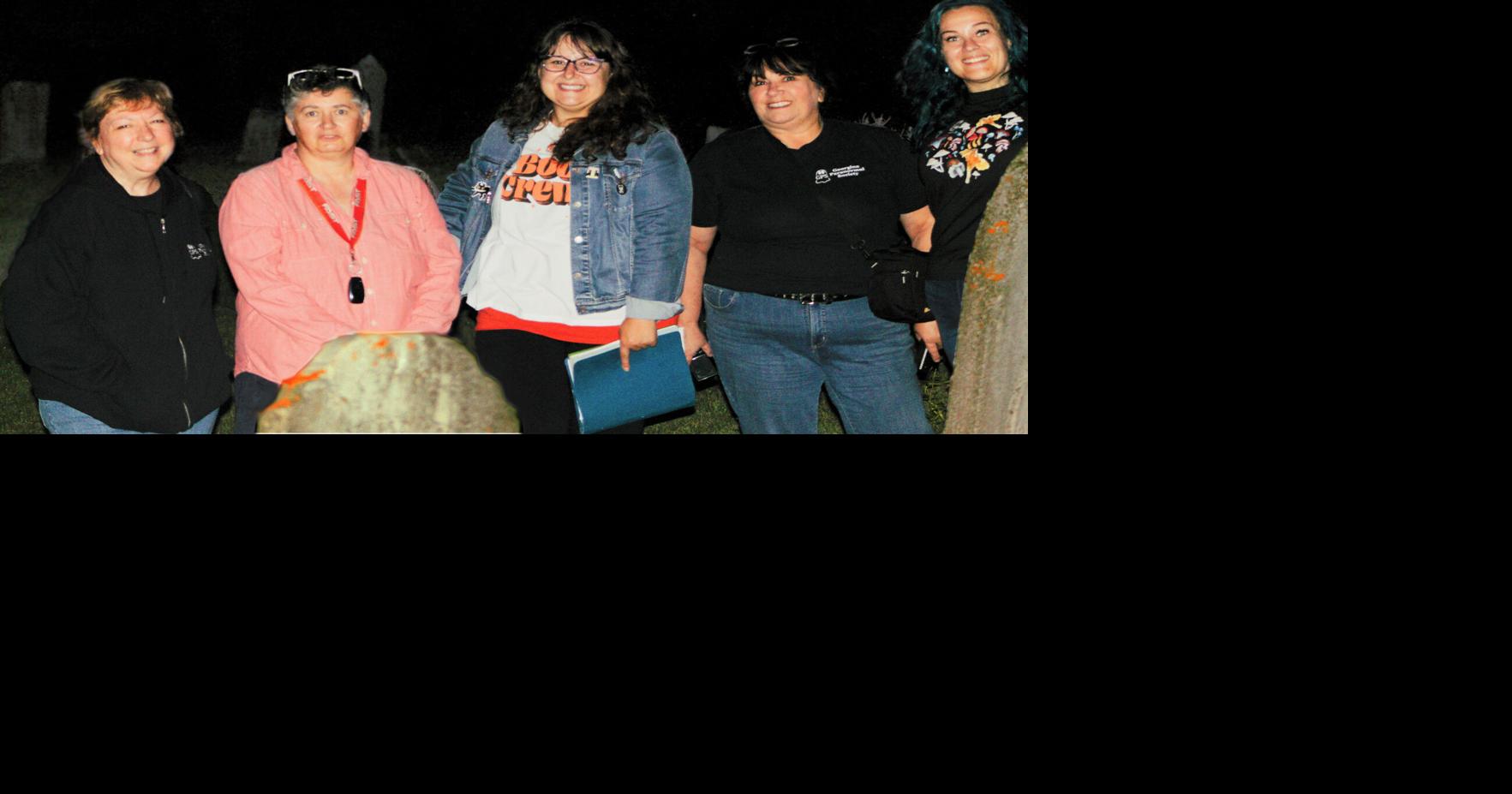 Georgina Paranormal Society explored history at Mann Cemetery in Keswick