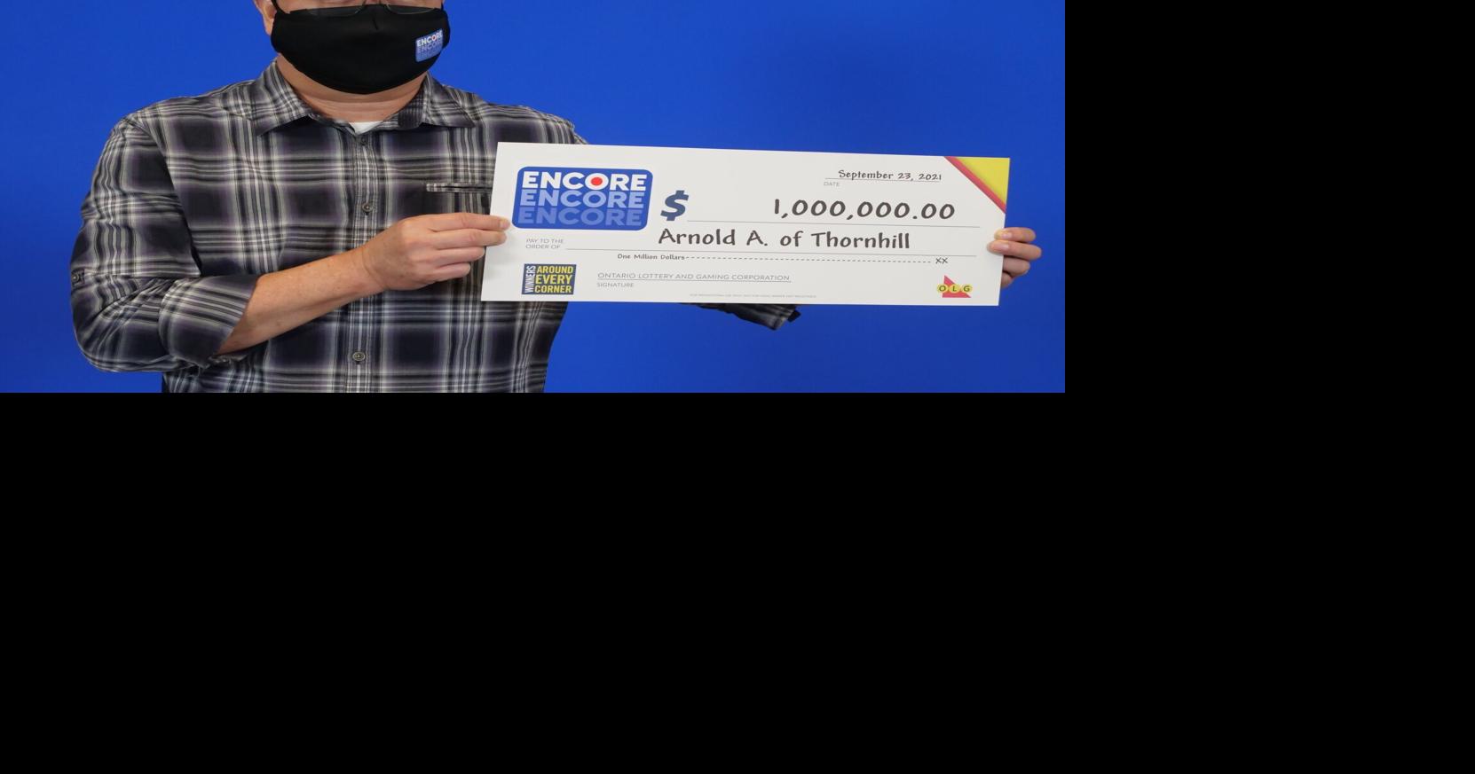 'Then I saw the commas': Thornhill man double checks ticket, wins $1M ...
