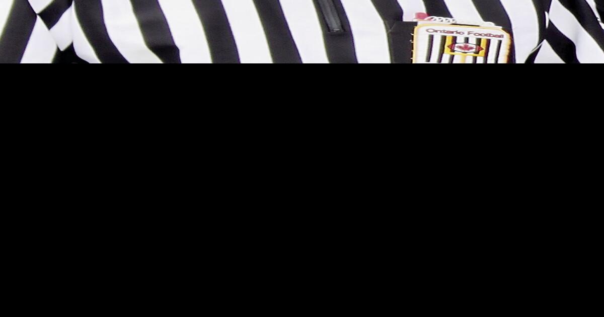 HIGH SCHOOL SPORTS: It's the final play for football referee Carter