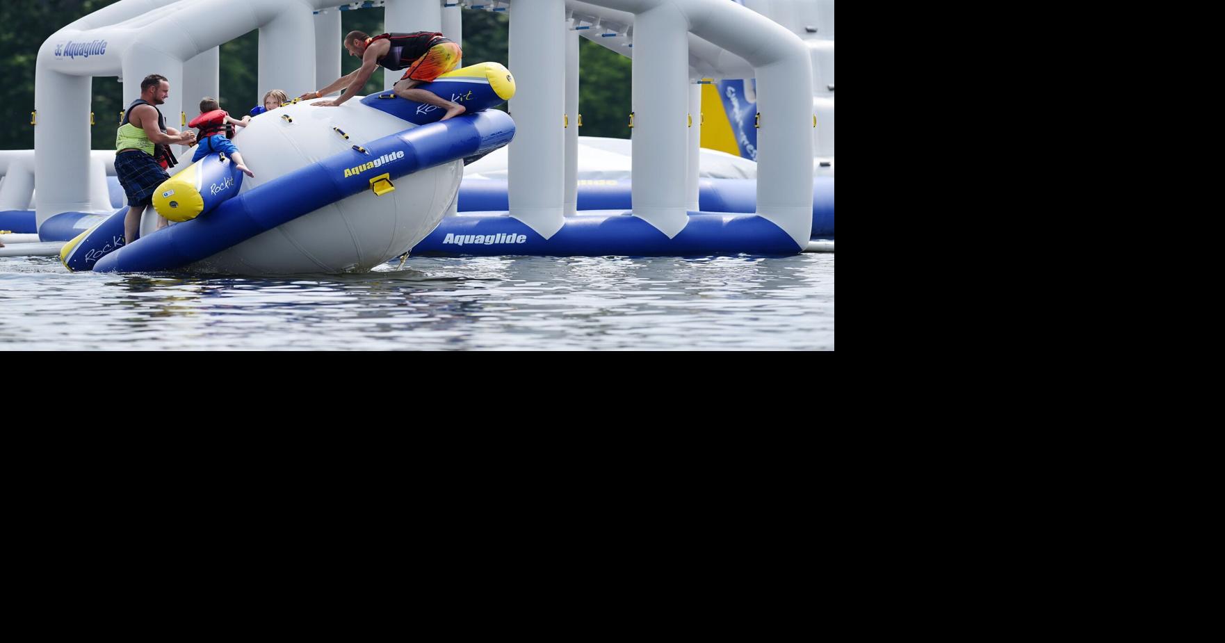 Rail Yard Wake Park in Mount Albert adds giant inflatable water park