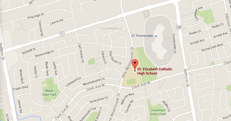 Police presence at St. Elizabeth Catholic High School in Vaughan