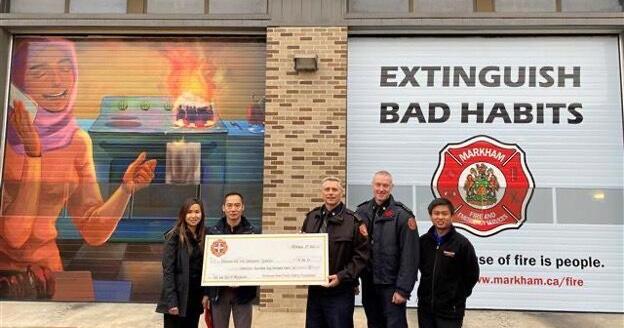 Bay doors of 6 Markham fire stations wrapped with artwork to promote ...