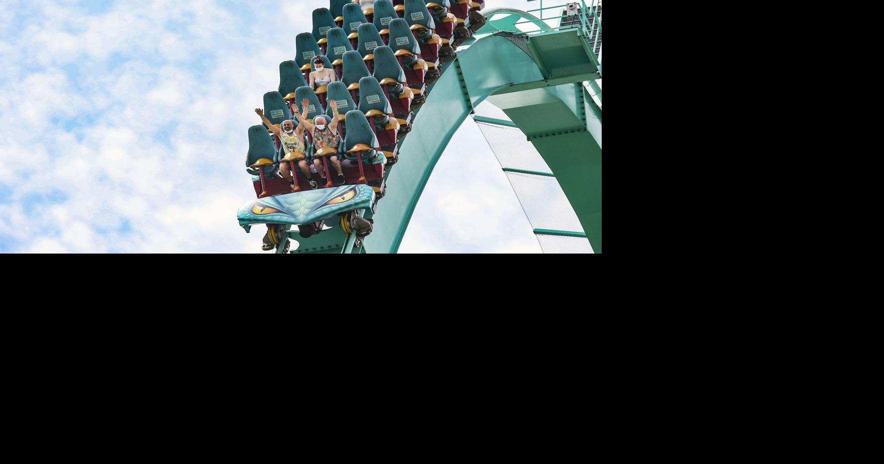 Canada's Wonderland's Leviathan roller-coaster strikes bird