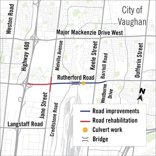 Update on road-widening construction on Rutherford Road