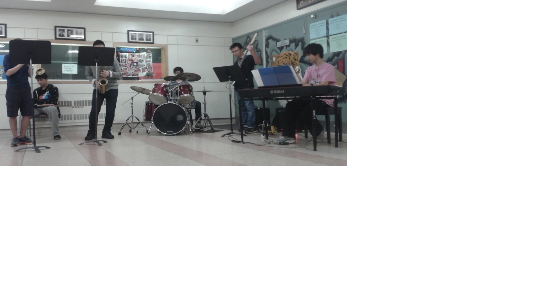 Bayview Secondary School students rally to save band program