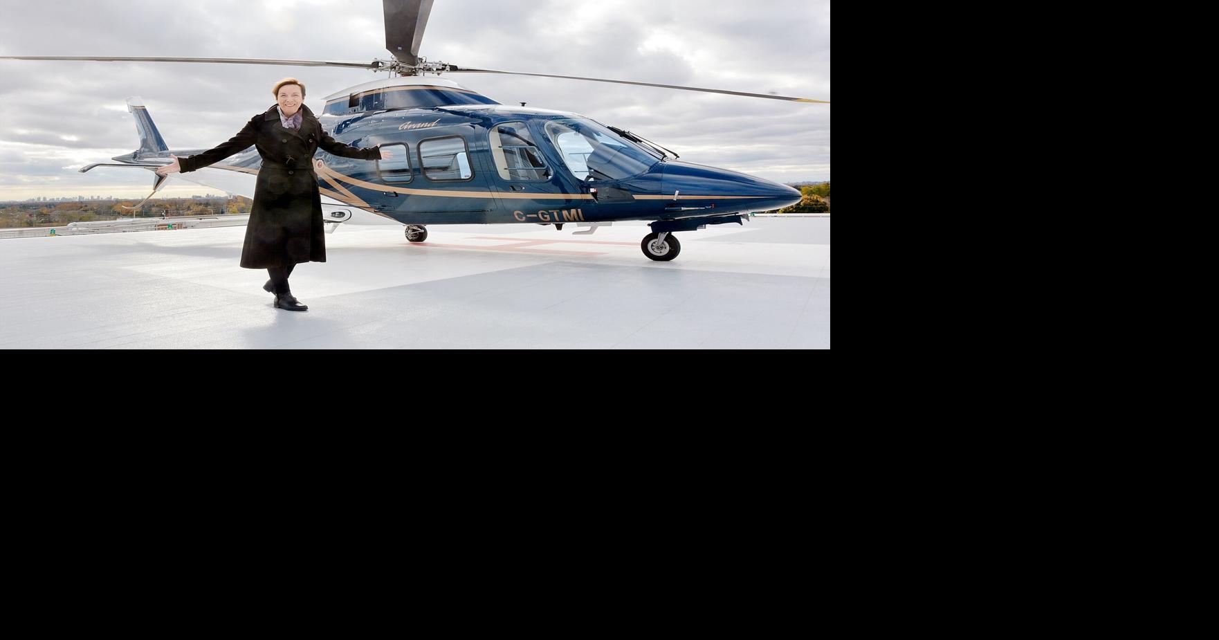 MSH helipad takes flight