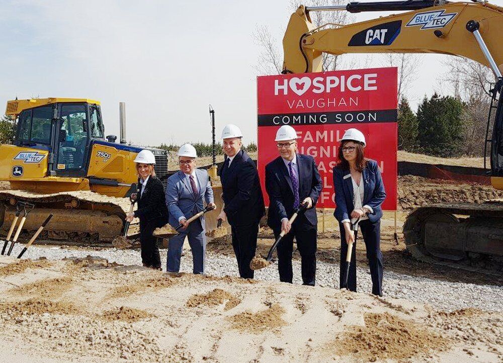 Hospice Vaughan begins building 10-bed, $12-million residential facility