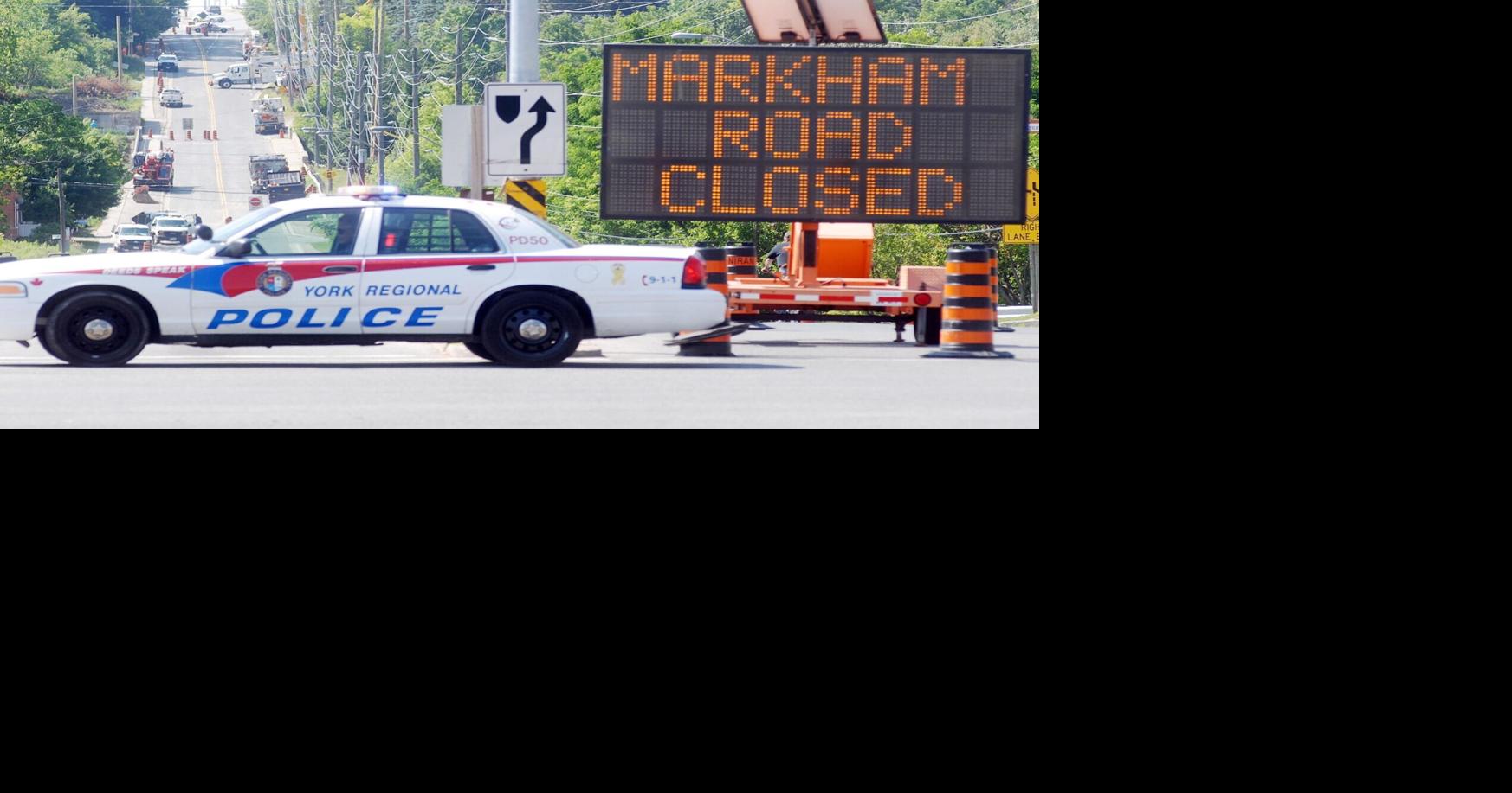 Markham bridge closure begins