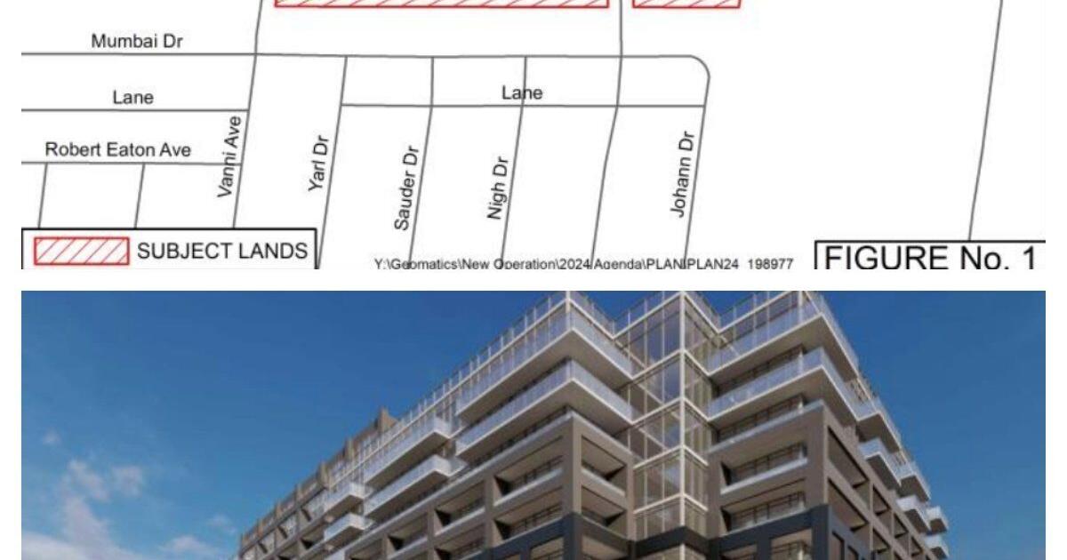 Development proposal for 14th Avenue west of Markham Road