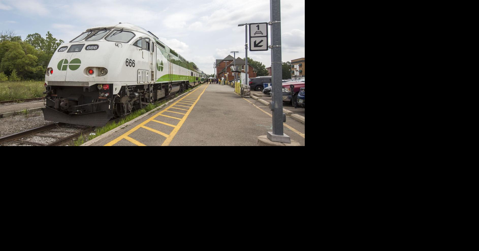 GO Train service on Stouffville line limited on May 4 and 5