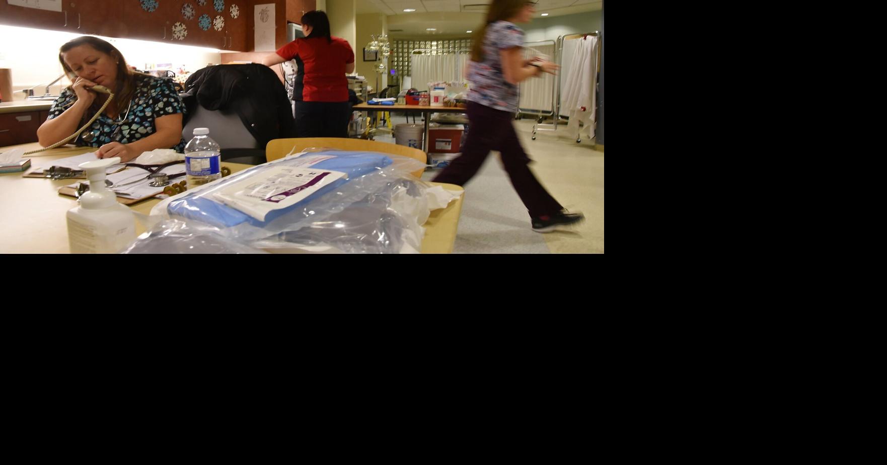 Patients put in 'unconventional places' at overcrowded Southlake hospital
