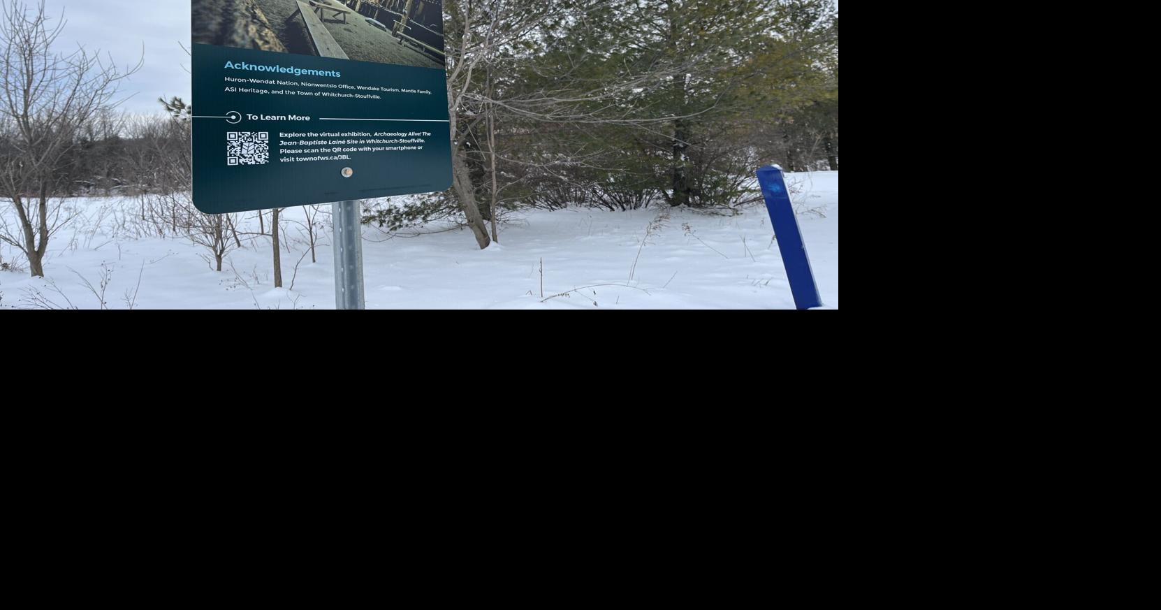 Stouffville pilots more signs for Wendat village site