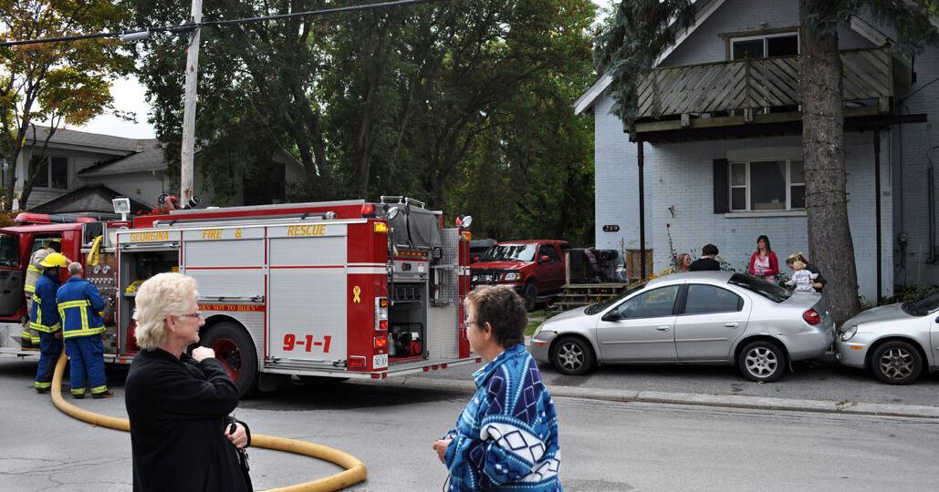 Kitchen fire brings downtown Pefferlaw to standstill