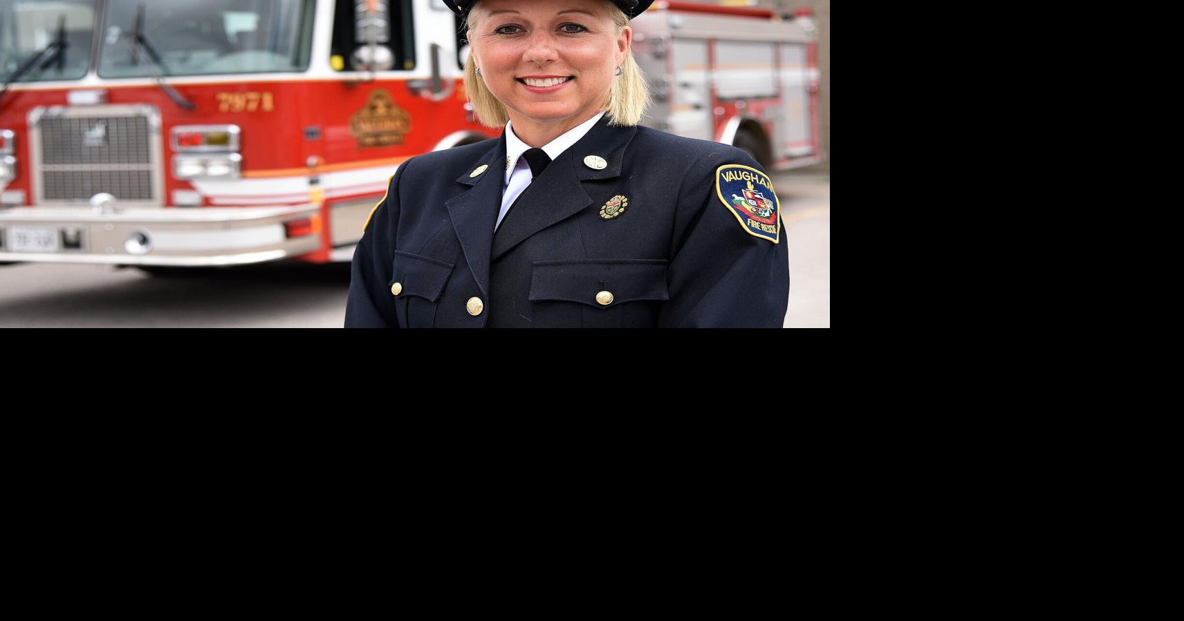 Outgoing Vaughan fire chief makes more history as first woman in role ...