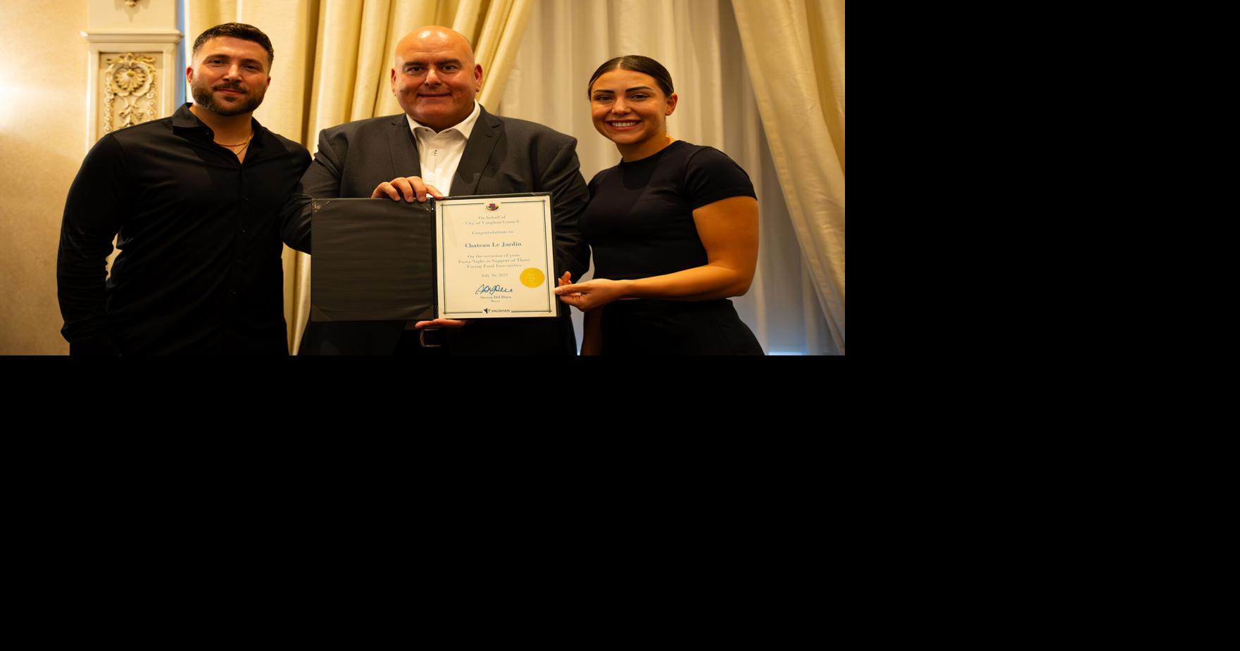 Château Le Jardin in Vaughan hosts Pasta Night to help alleviate food ...