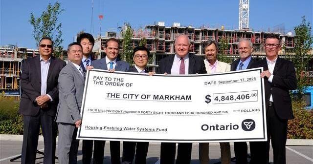 Markham gets $4.8M to boost housing and flood protection