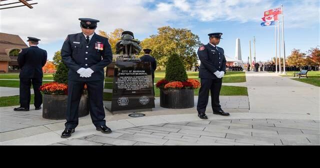 2 fallen firefighters added to Markham Firefighter Memorial
