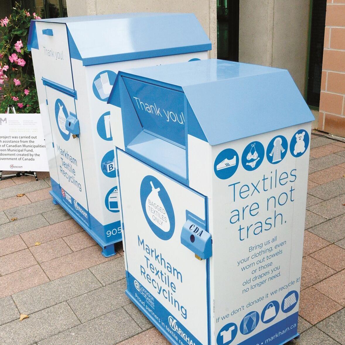 markham clothes recycling