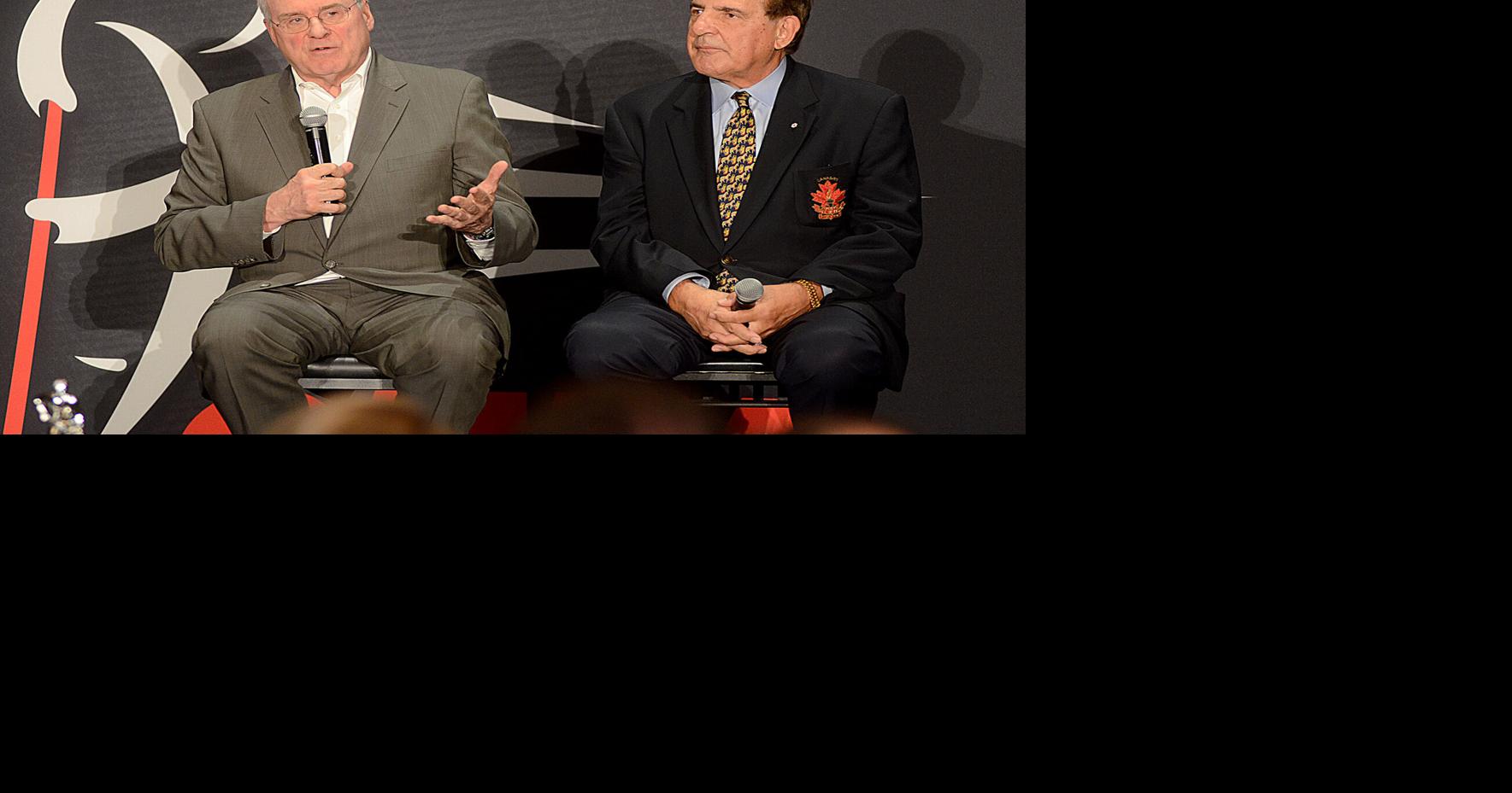 When Ken Dryden visits, we remember his father