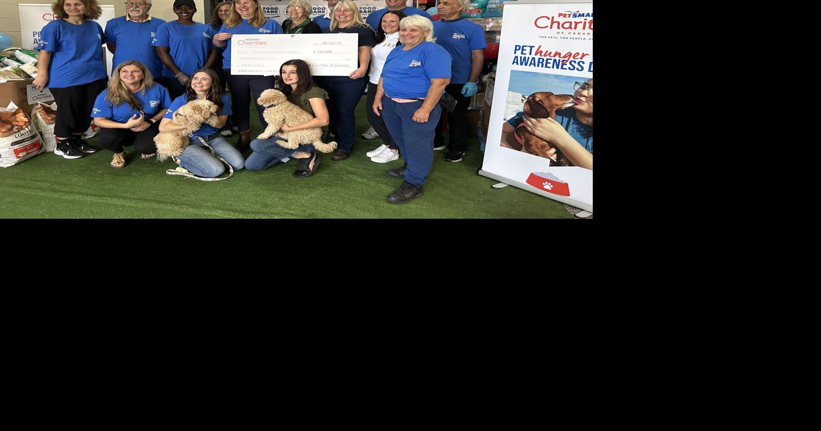 PetSmart donates $100,000 to Food Bank of York Region