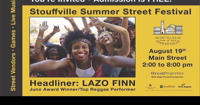Summer Street Festival coming to Main Street Stouffville
