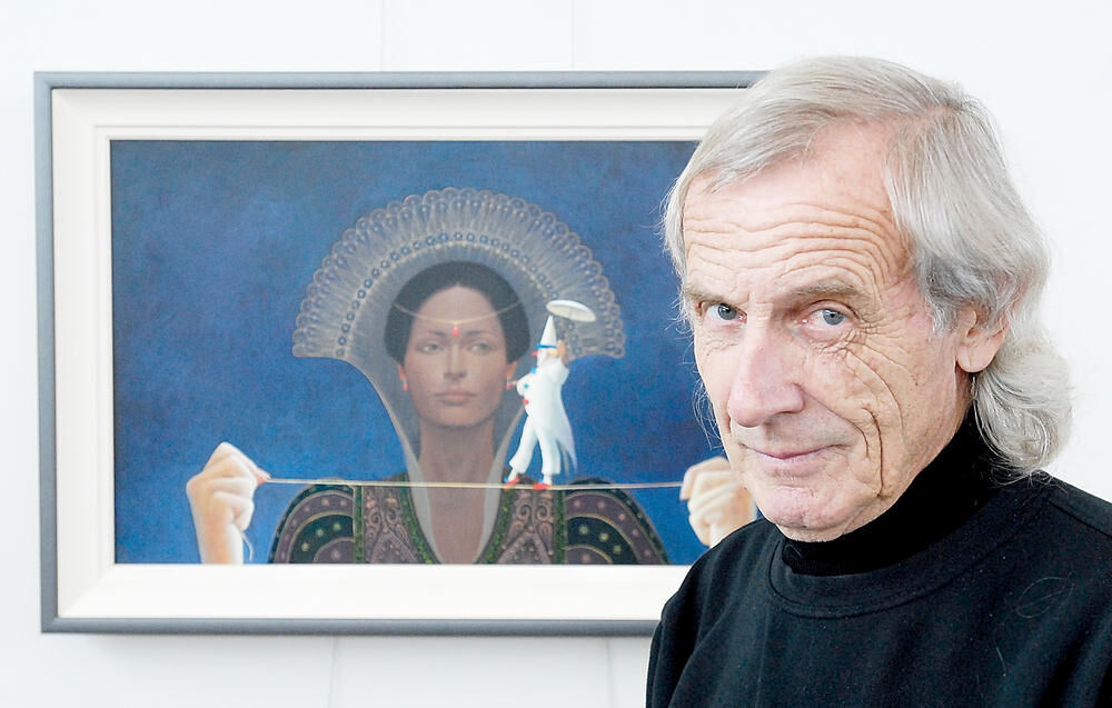 Artist seeks out person within