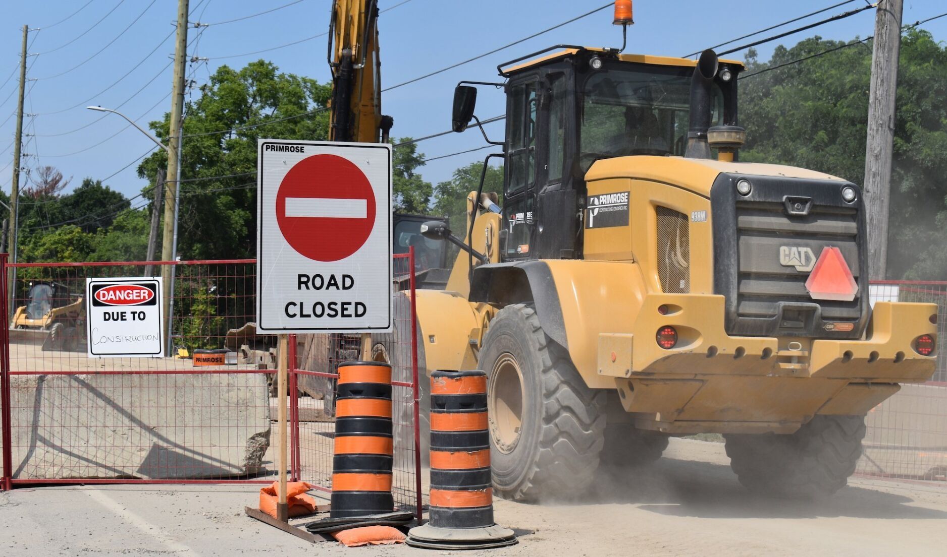 Update on road-widening construction on Rutherford Road