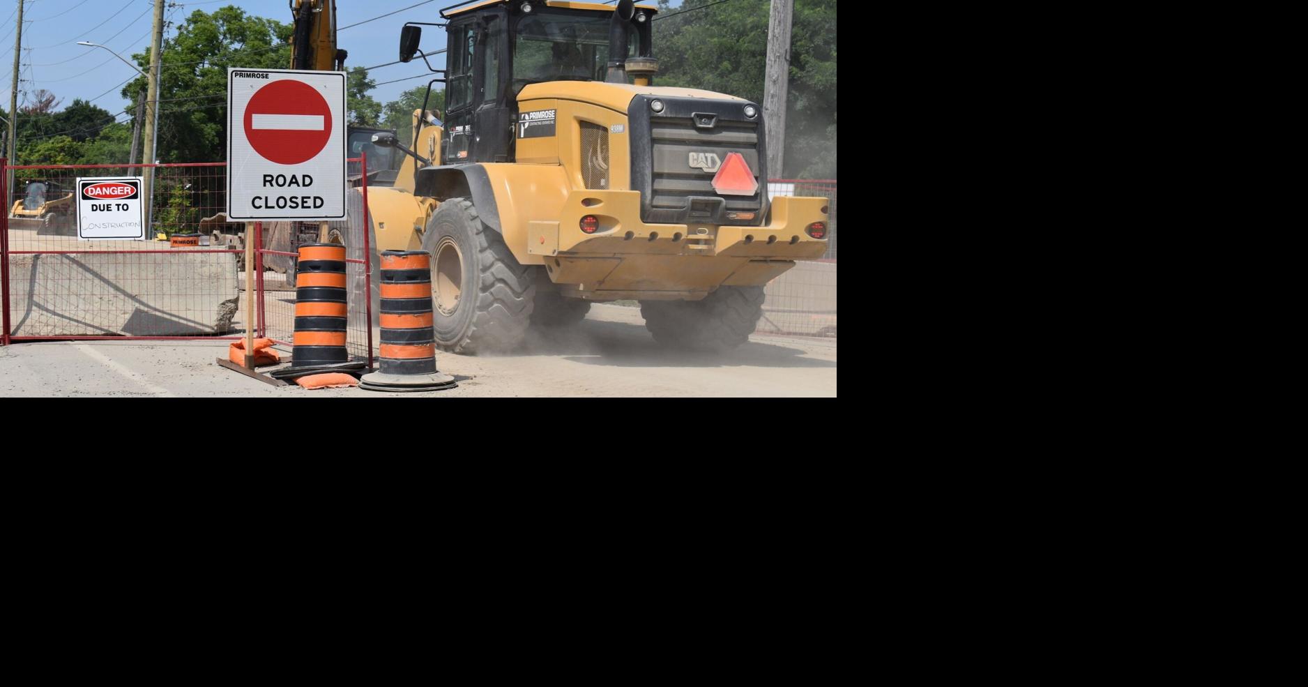 Update on road-widening construction on Rutherford Road