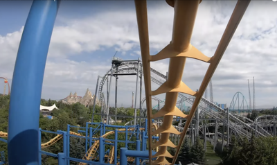 time warp roller coaster