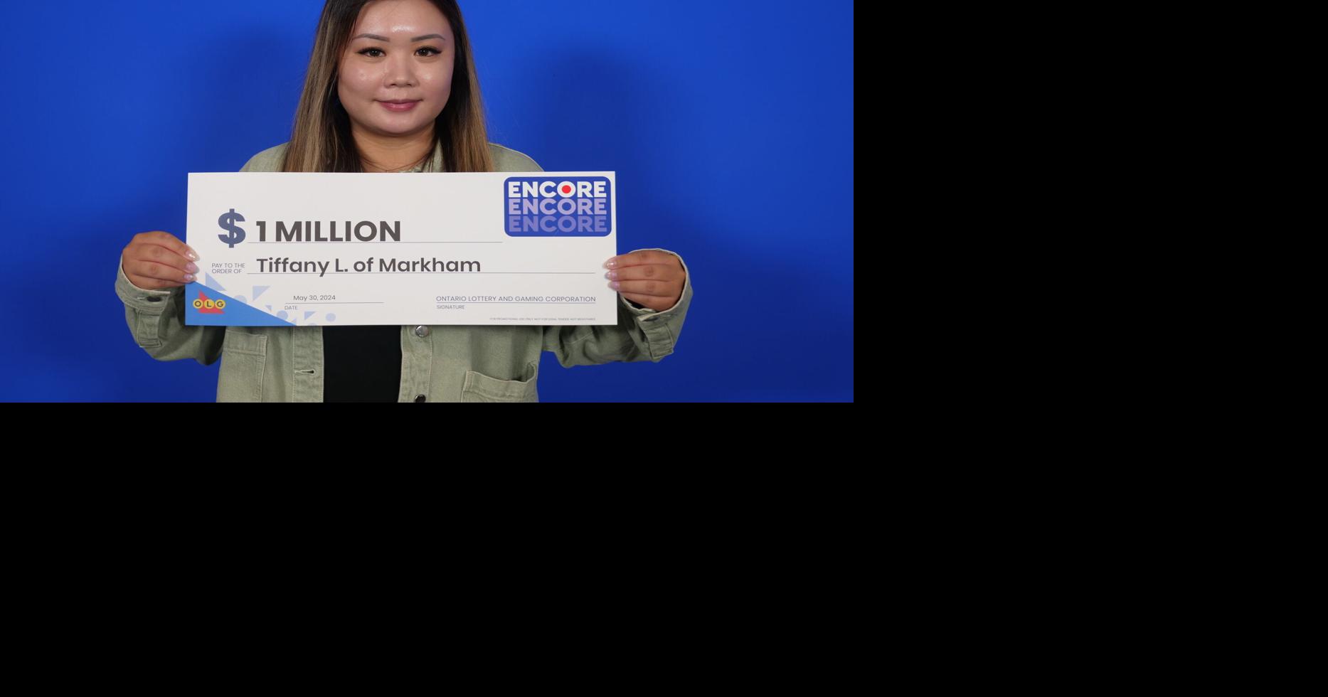 Markham woman, 37, wins massive Lotto Max prize