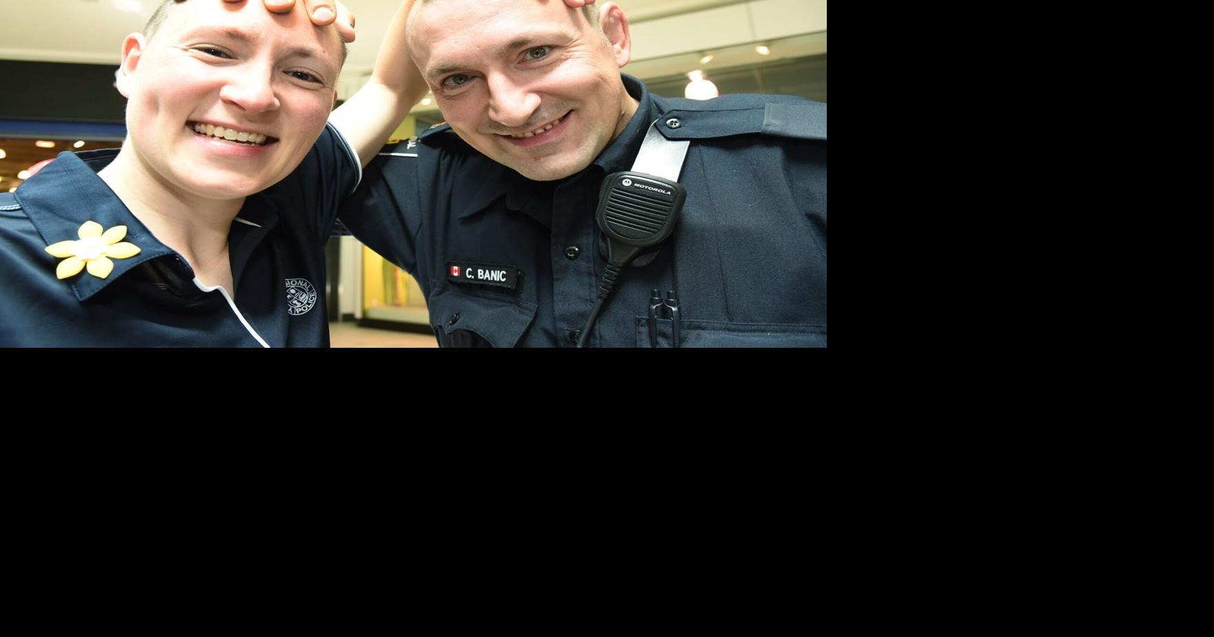 Bald is beautiful: York Regional Police staff to lose locks for cancer