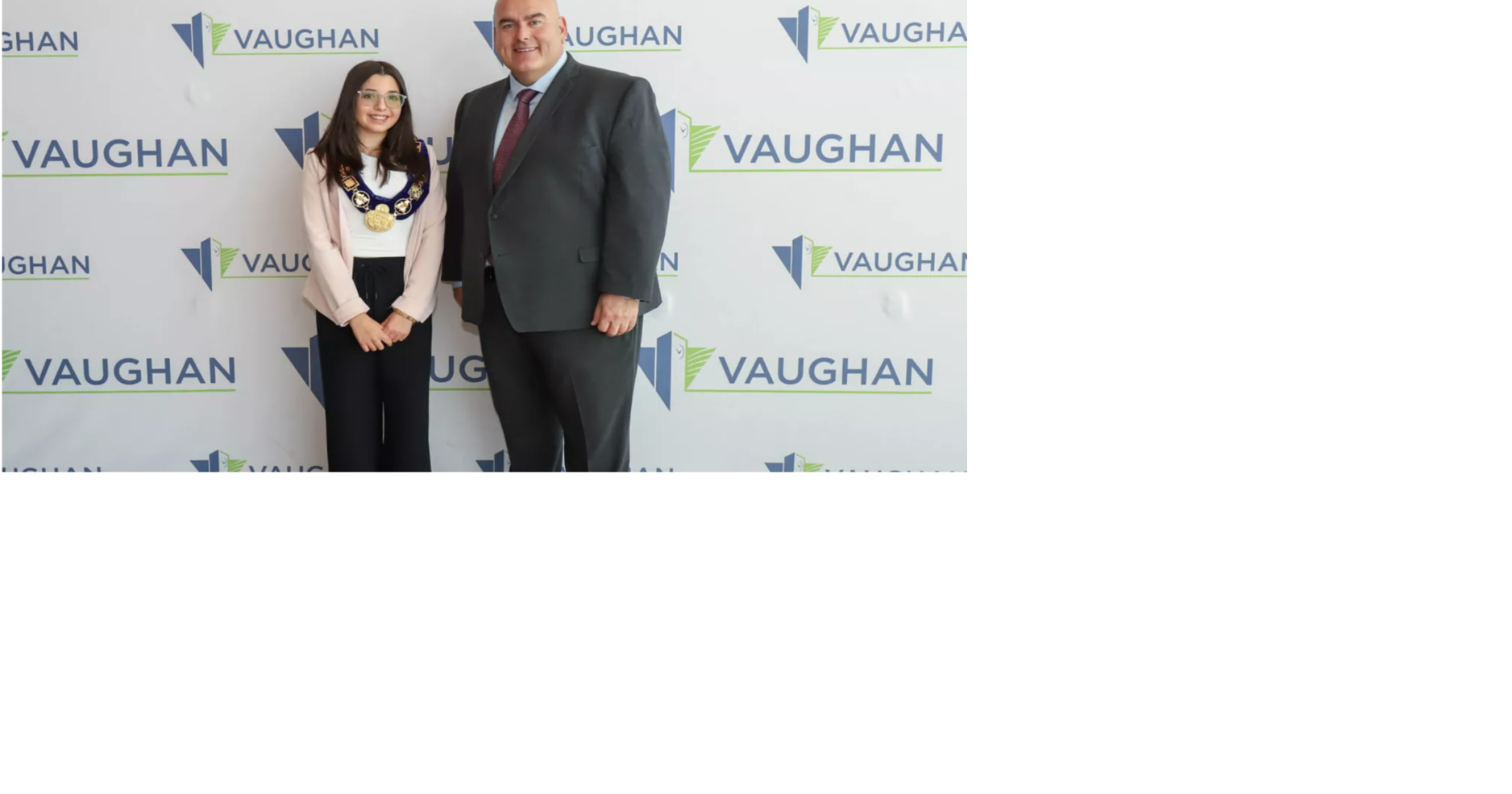 Vaughan elementary school student gets to be mayor of the city for a day