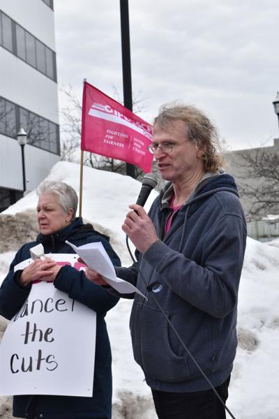 CUPE Ontario rallies against senior care company in Markham