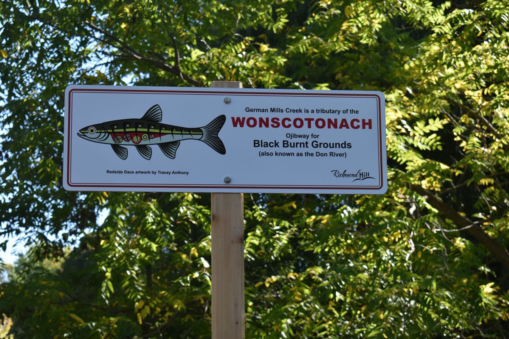 Mississaugas and Richmond Hill unveil Indigenous river names