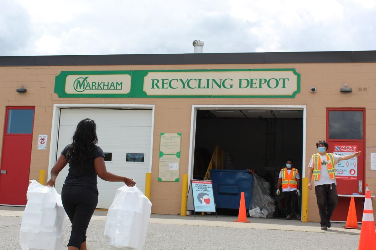 markham clothes recycling