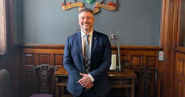 Adam Cox, receives province’s second-highest civilian honour